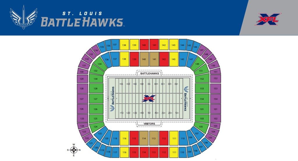St. Louis BattleHawks reveal season ticket pricing and perks