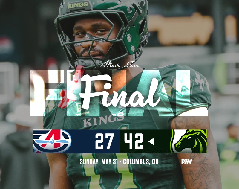 Louisville Kings Knock Off Aviators During Season Finale In Columbus
