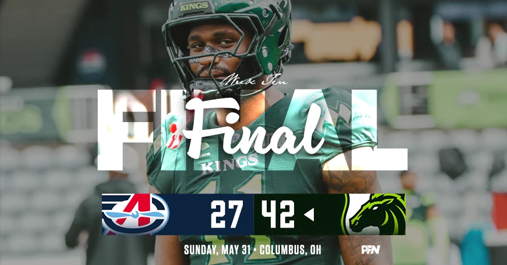 Louisville Kings Knock Off Aviators During Season Finale In Columbus