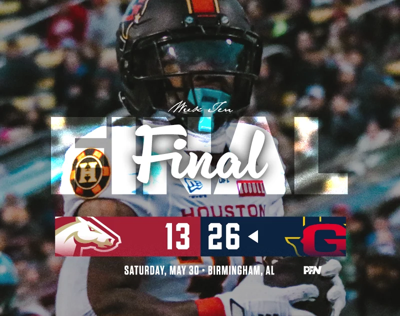 Houston Gamblers Play Spoiler, Take Down Stallions In Birmingham