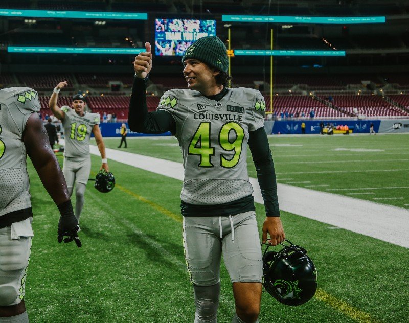 Louisville Kings Kicker Tanner Brown Named UFL Special Teams POTY